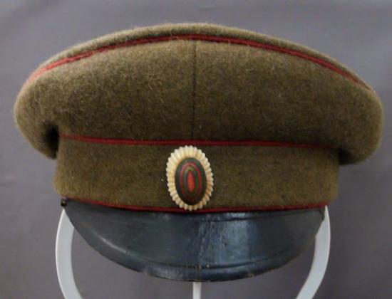 Antiquities of the Reich | WW1 BULGARIAN ARMY VISOR CAP.