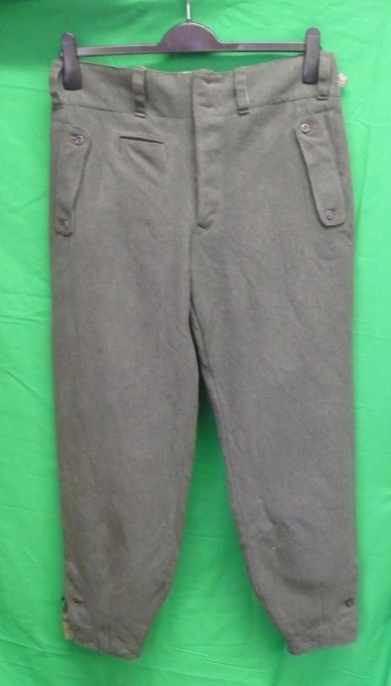 Antiquities of the Reich | WAFFEN SS ARMOURED CREW TROUSERS